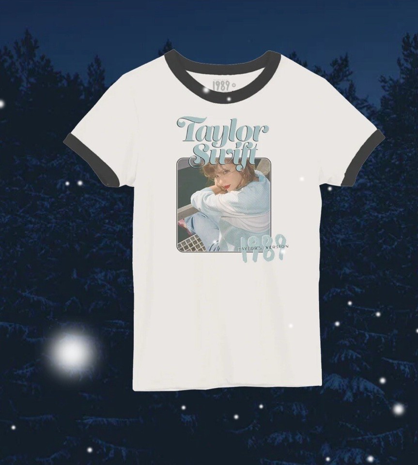 Offical Taylor Swift 1989 (Taylor’s Version) Photo Ringer T-shirt ...