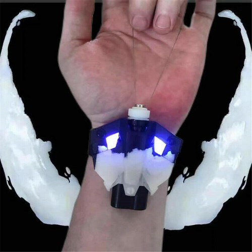 Upgraded Venom Spider-man Magnet Web Shooter Led Handmade Cosplay Props ...