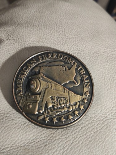 1976 American Freedom Train AFT Locomotive Solid Bras… - Gem