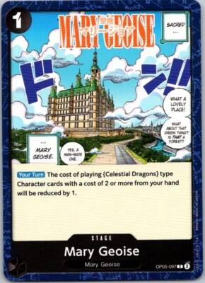 One Piece CCG Mary Geoise OP05-097 Awakening of the New Era Free ...