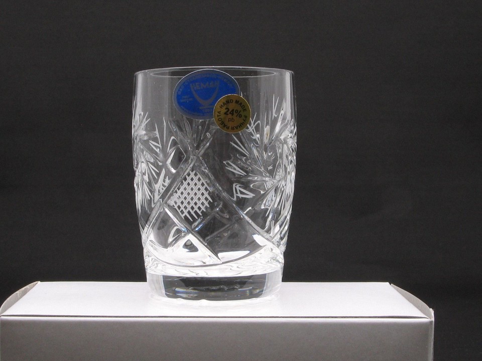 Set of 6 Russian Cut Crystal Shot Glasses 1.7 oz - Soviet / USSR Vodka ...