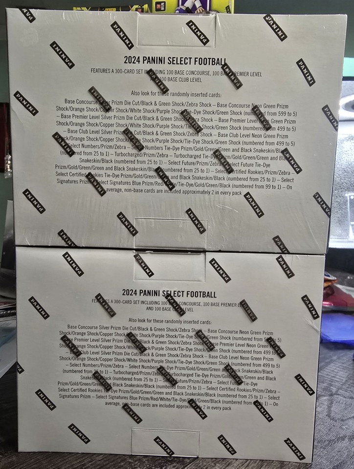 2024 PANINI SELECT FOOTBALL FACTORY SEALED HOBBY DIRECT MEGA BOXES (2 ...