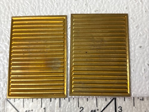 O Scale Brass 6ft Freight Car Doors Pair Model Train Model Railroad | eBay
