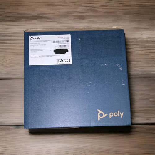 Poly Studio E60 Video Conferencing Camera 16MP- 30 fps - Black USB ...
