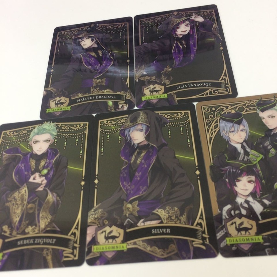 Twisted Wonderland Card Disney Lot Diasomnia 16 20 19 Pomefiore | eBay