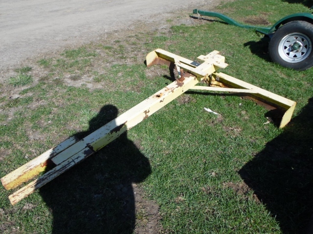 Homemade Grader Box Blade for a John Deere M, MT Tractor, Belly Mount ...