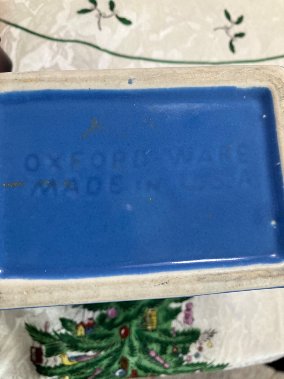 VINTAGE OXFORD WARE PITCHER BLUE MADE IN USA | eBay