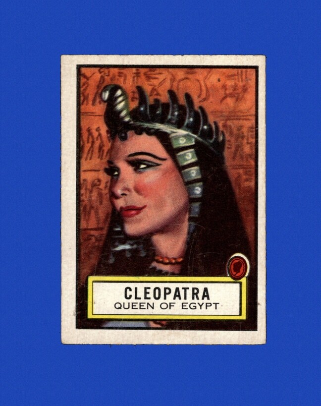 1952 Topps Look N See Set-Break # 44 Cleopatra EX-EXMINT *GMCARDS* | eBay