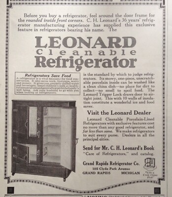 Ice Boxes - Leonard Refrigerator