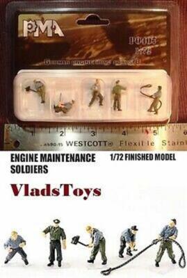 PMA Blitz72 1:72 German World War II set 5 Engineering Corps figures ...