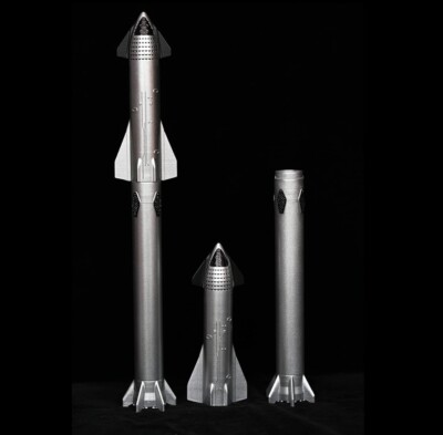 SpaceX Starship Rocket Model Super Heavy Rocket BFR Model Decoration ...