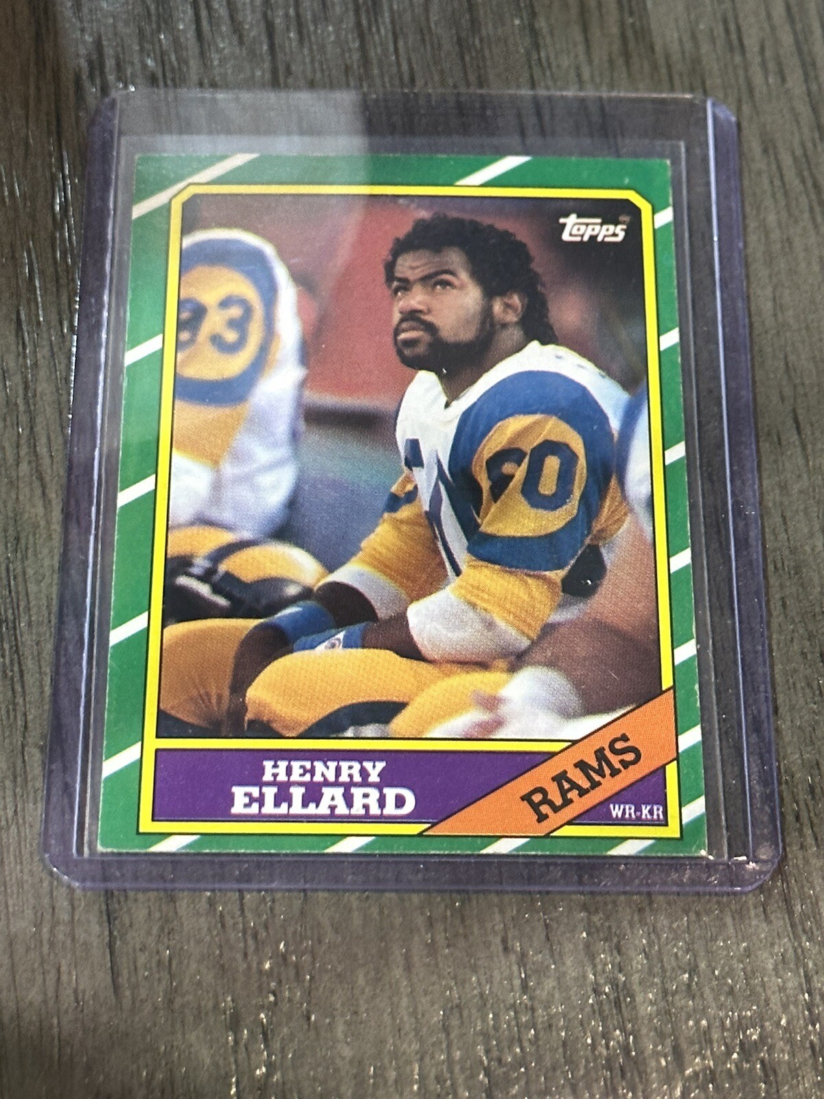 Henry Ellard 1986 Topps Football Card #79 - Los Angles Rams Wide ...