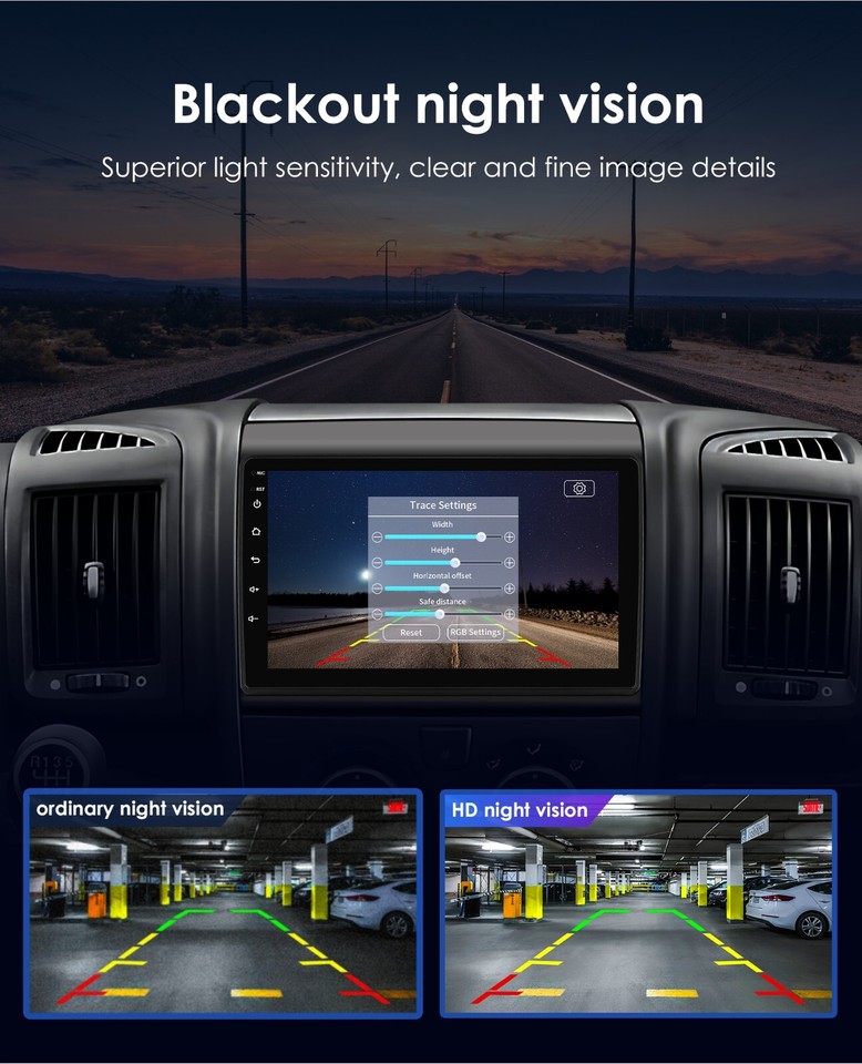 CVBS AHD Car Backup Camera Waterproof Car Rear View Night Vision ...
