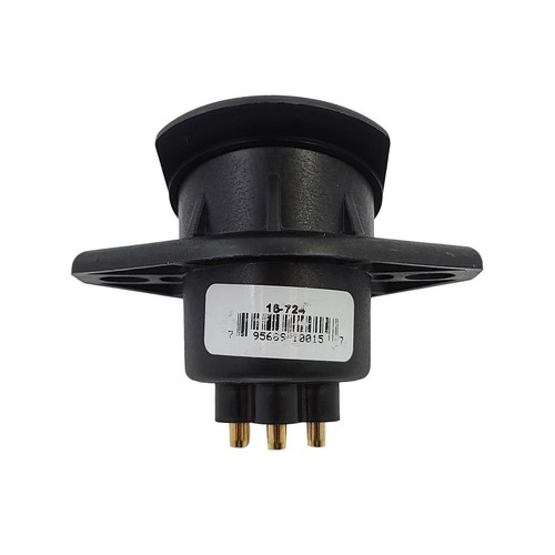 Phillips 16-724 7-Way 2-Hole Bullet Termination Split Pin Socket ...