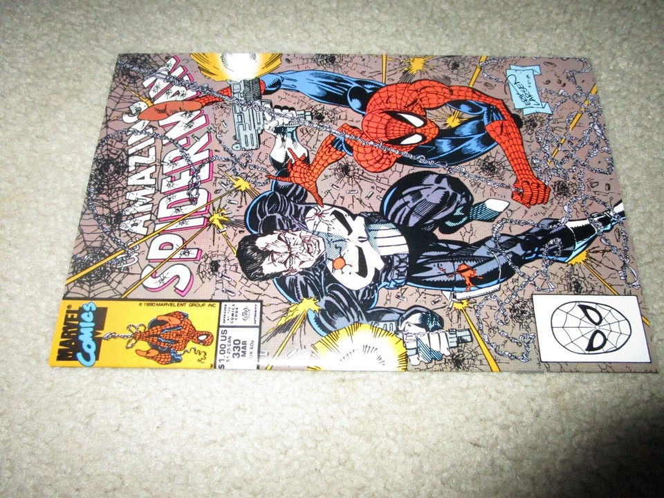 The Amazing Spider-Man 330 (Mar 1990, Marvel) Punisher Erik Larsen ...