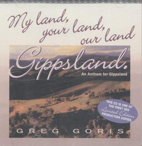 MY Land your land our land Greg Goris CD DP006 | eBay Australia