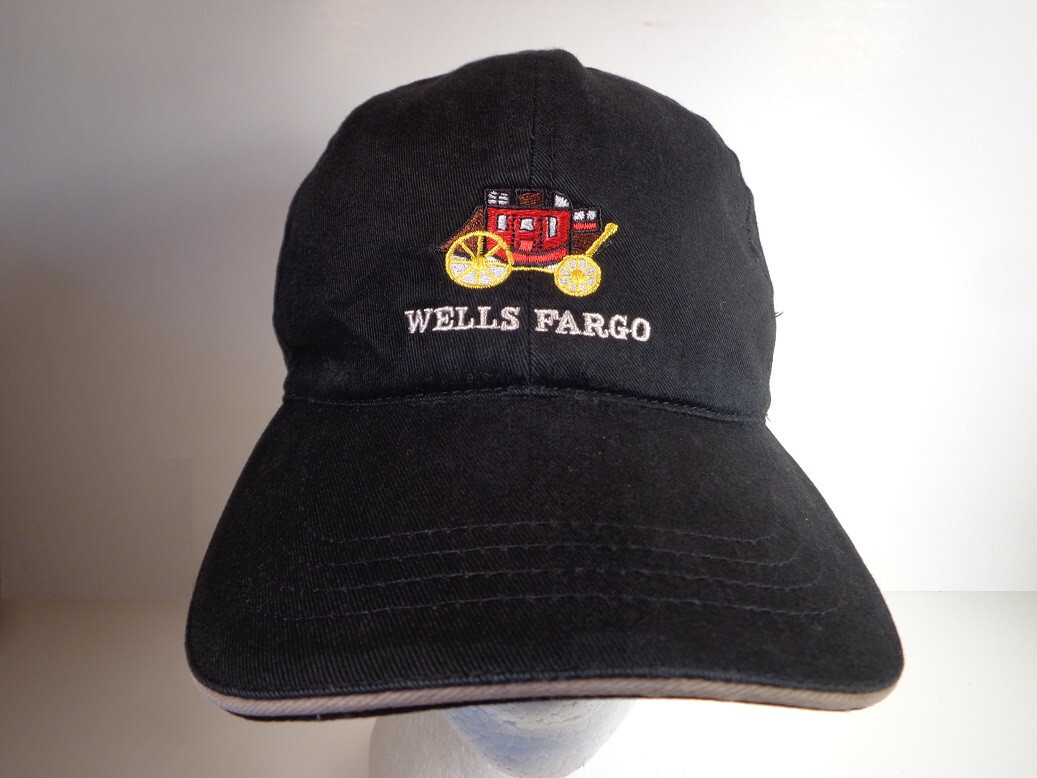 WELLS FARGO CAP HAT WITH STAGECOACH LOGO - BANK - COI… - Gem