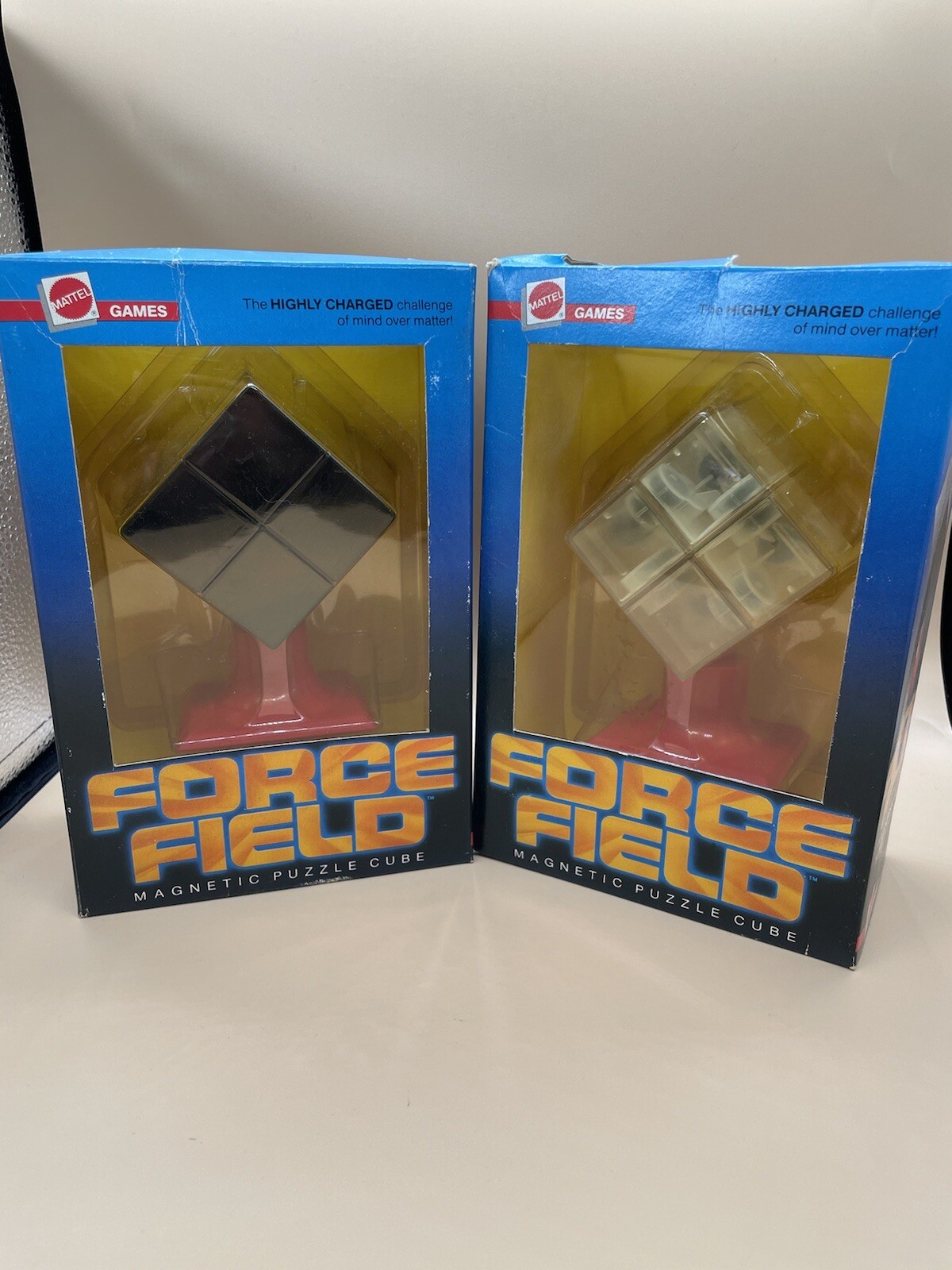 Force Field Magnetic Puzzle Cube Mattel 1987 Old Stock for sale online ...