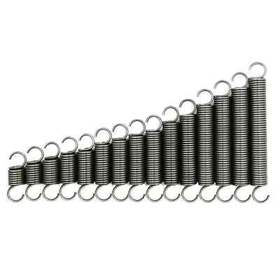 Wire Dia 1.0mm Expansion Spring Tension Extension Expanding Extending ...
