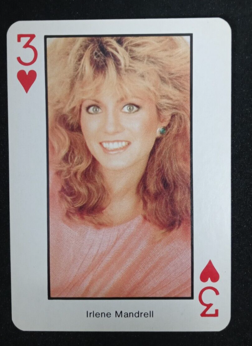 1990 The Best Of Country Music Playing Card 3 Hearts Irlene Mandrell | eBay