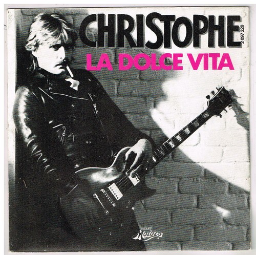 CHRISTOPHE La dolce vita 7" 45 tours SP | eBay