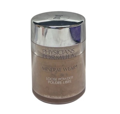 Physicians Formula Mineral Wear Loose Powder, Medium Beige, New, Sealed ...