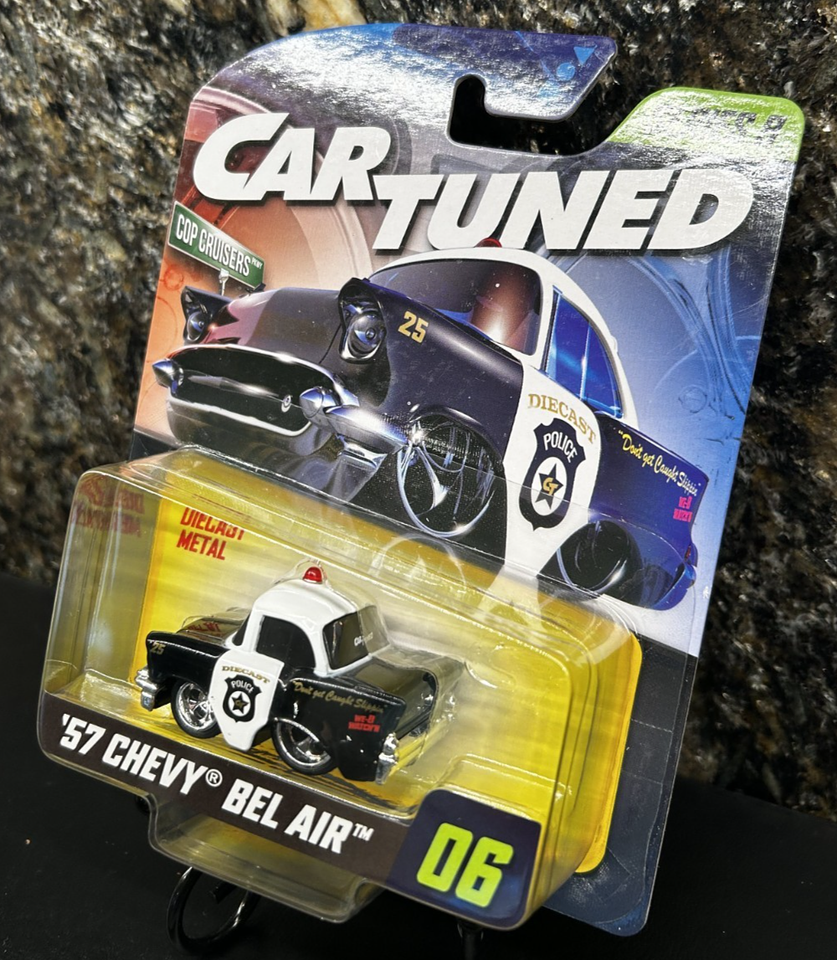 🔥 2025 MGA Car Tuned '57 Chevy Bel Air Police Car Series 8 #06 COP ...