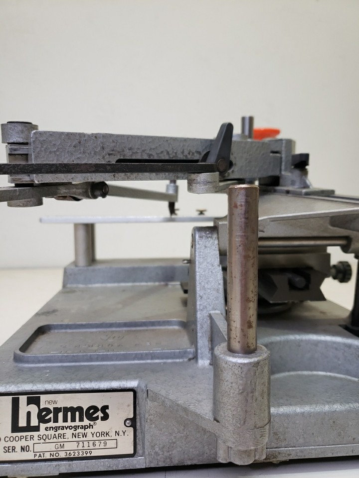 Vintage Hermes Engravograph Pantograph Engraving Machine | eBay