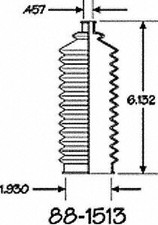 EMPI 881513K Steering, Gear and Related Components - Rack and Pinion ...