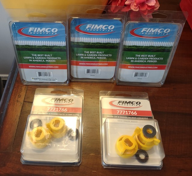 FIMCO 7771766 Nylon Cap With Gaskets 2 Pack for sale online | eBay