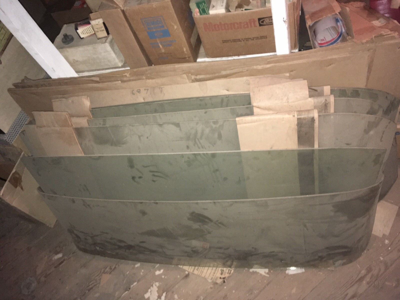 Brand New NOS 1949 1957 1958 Ford Mercury Chrome Front Rear Bumpers ...