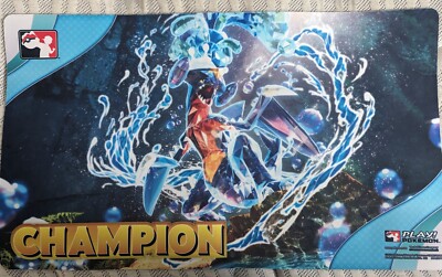 Play Pokemon Garchomp League Cup Champion Playmat | eBay