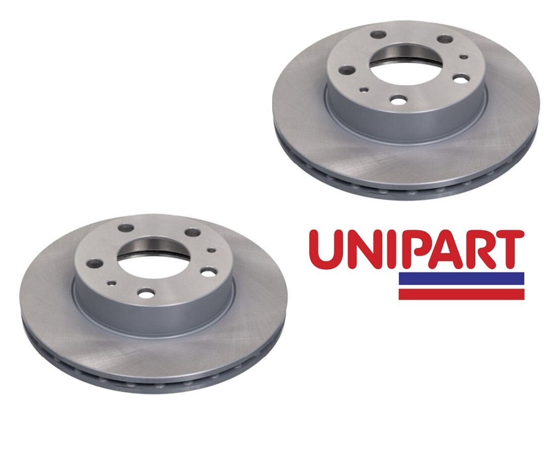 2 x Front Brake Discs Citroen Relay Peugeot Boxer Fiat Ducato Vauxhall ...