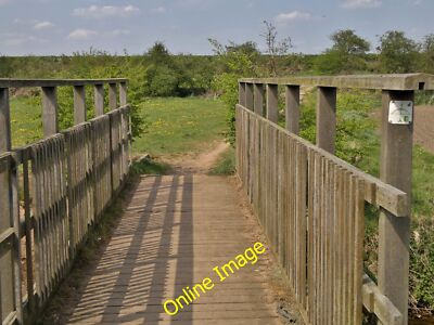 Photo 12x8 Bridge across River Maun on Robin Hood Way Edwinstowe c2013 ...