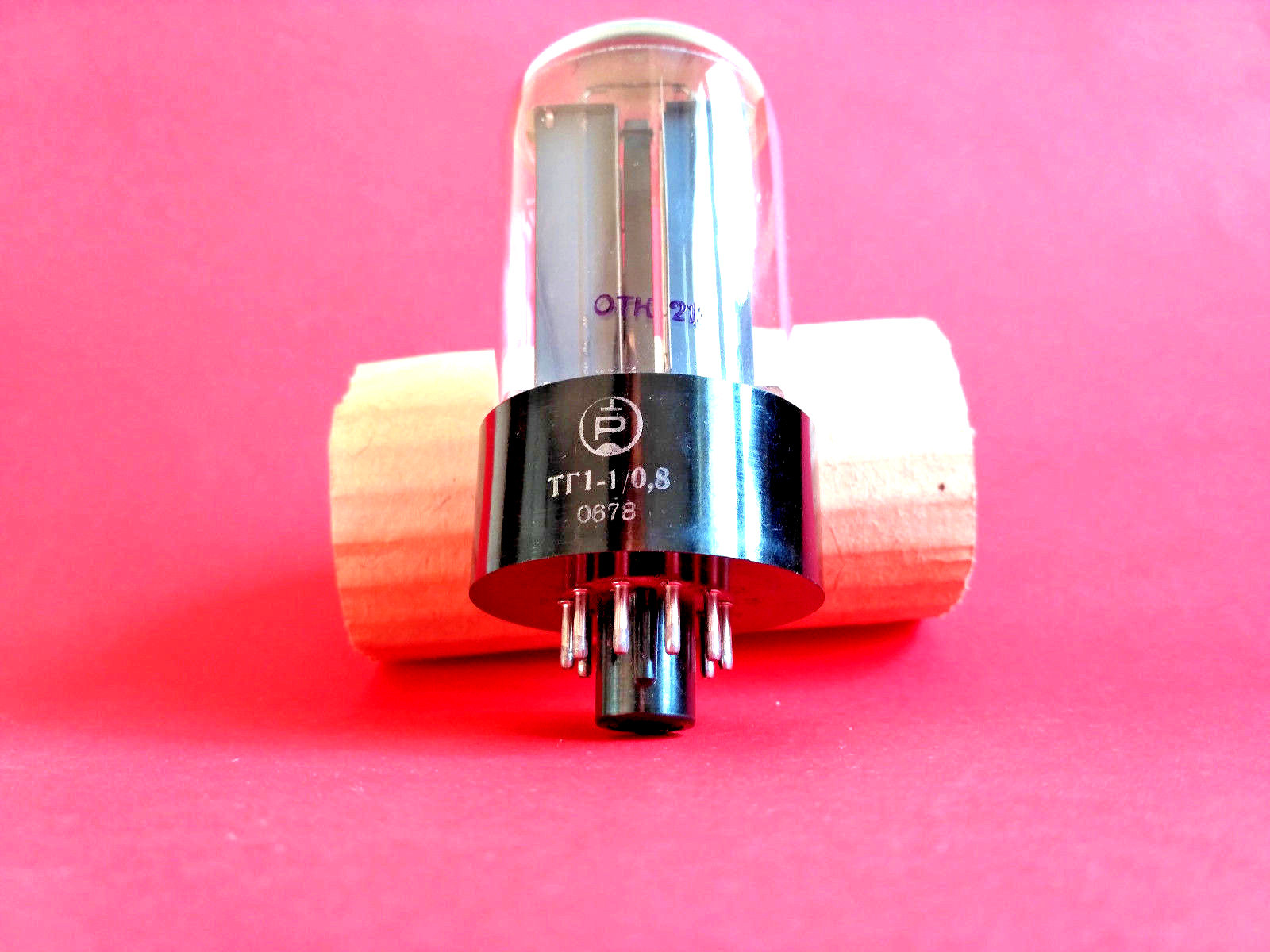 TG1-1/0,8 ТГ1-1/0,8 glass thyratron tube soviet vintage lamp USSR NOS ...