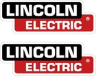 LINCOLN (2) ELECTRIC DECALS 3X8.5 REPLACEMENT WELDER STICKERS p67 Free ...