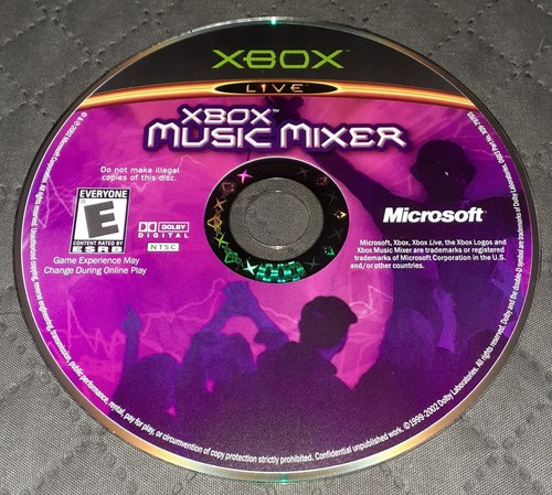 XBOX MUSIC MIXER game for (Original Xbox) DISC ONLY | eBay