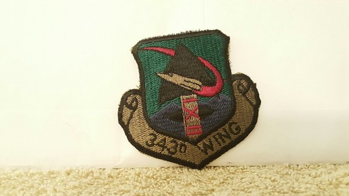 USAF 343rd Wing Subdued Patch Eielson AFB Alaska | eBay