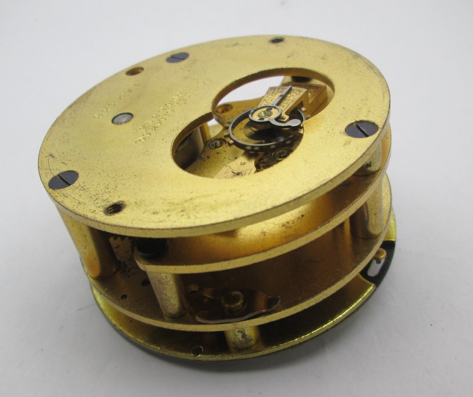 Antique Circa 1920's Chrome Art Deco Chelsea Car Automobile Dash Clock ...