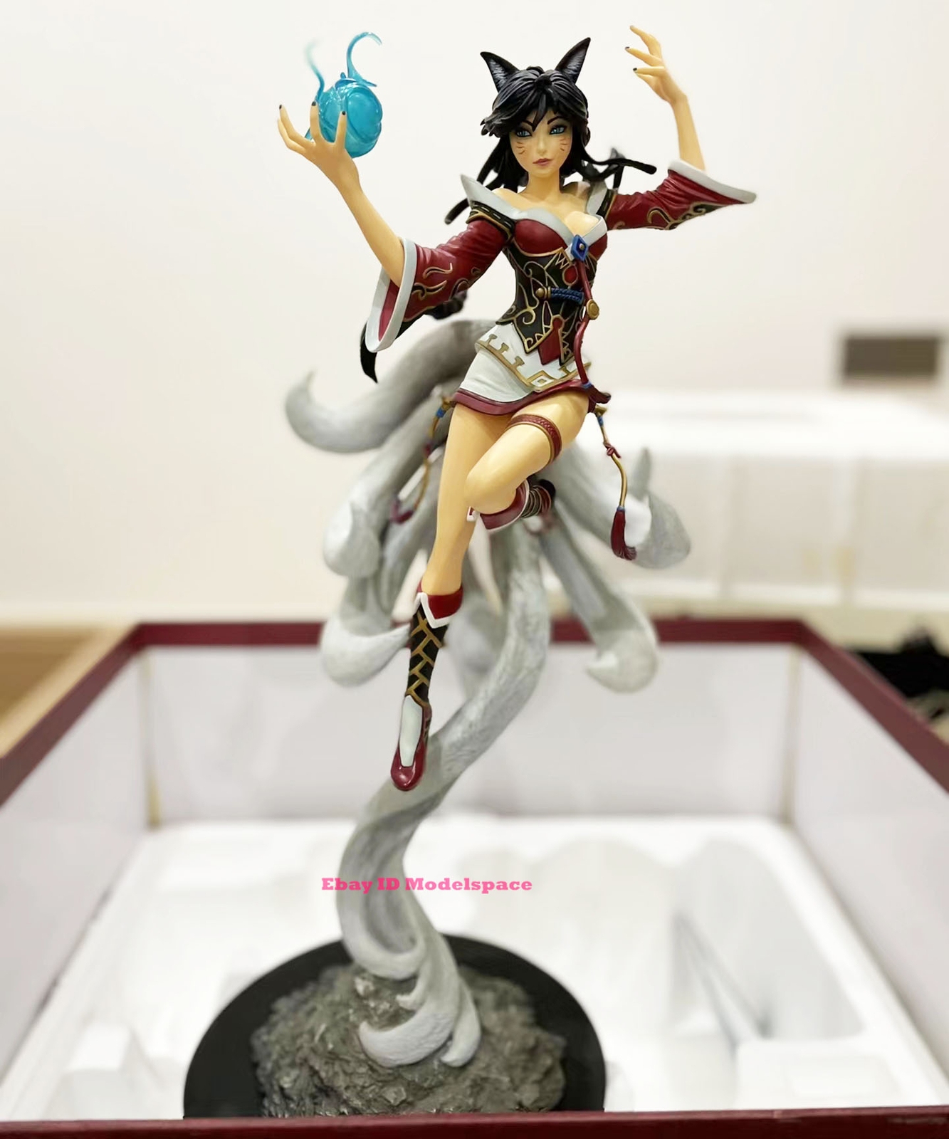 League of Legends LOL Ahri Statue Figure Model IN STOCK In Box NEW 40cm ...