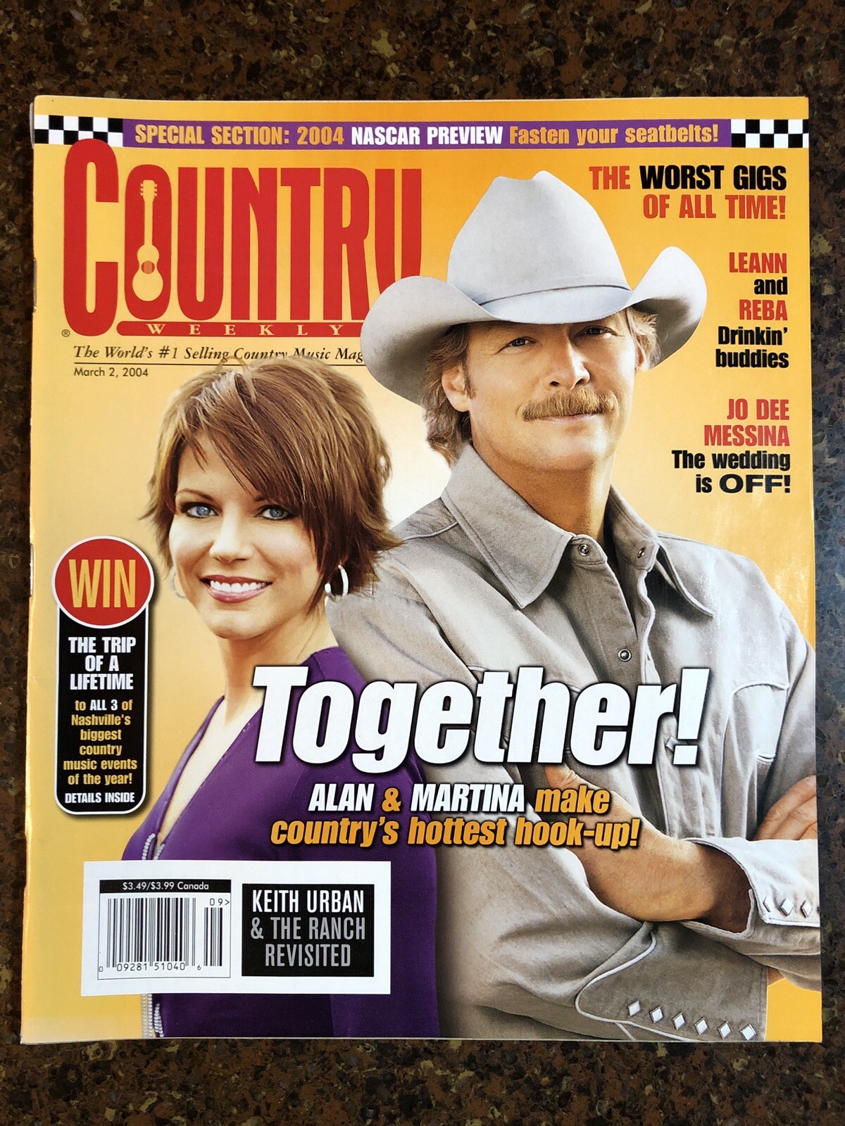 Country Weekly Magazine March 2 2004 Martina McBride Alan Jackson Jo ...