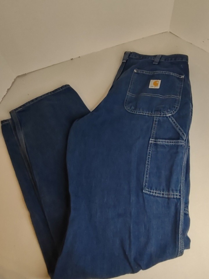 Carhartt 382-83 CARPENTER WORK JEANS VERY GOOD CONDITION (PICK YOUR ...
