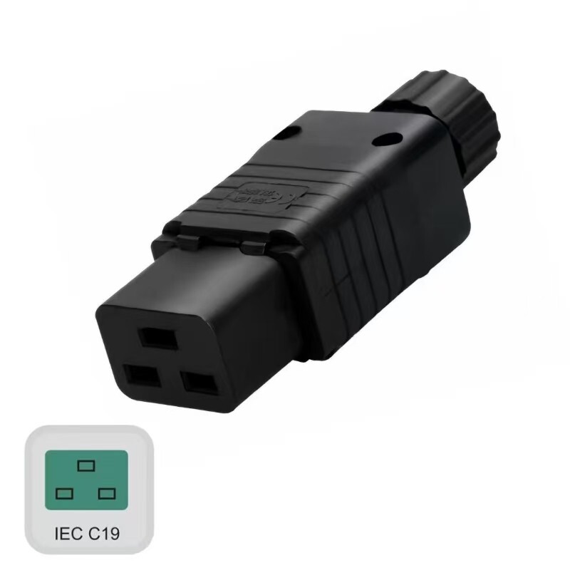(10PACK)PDU/UPS IEC320 C19 Female Plug DIY Rewirable Power Connector ...