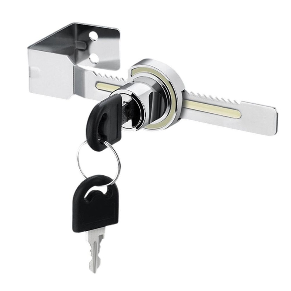 Luminous Door Lock Punch-Free Lock Indoor Security Daily Use Durability ...