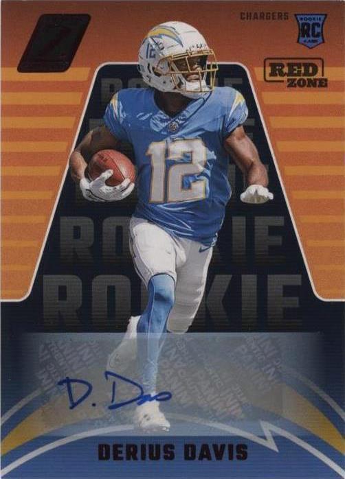 2023 Panini Zenith - Rookies Derius Davis #131 Red Zone Autographs (AU ...