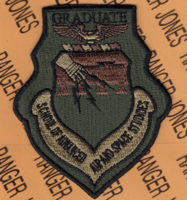 USAF Air Force Graduate School of Advanced Air & Space Studies OD 3.75 ...