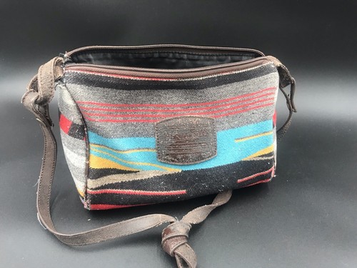 Pendleton Wool Blanket Aztec Print Purse Small Shoulder Bag - See ...