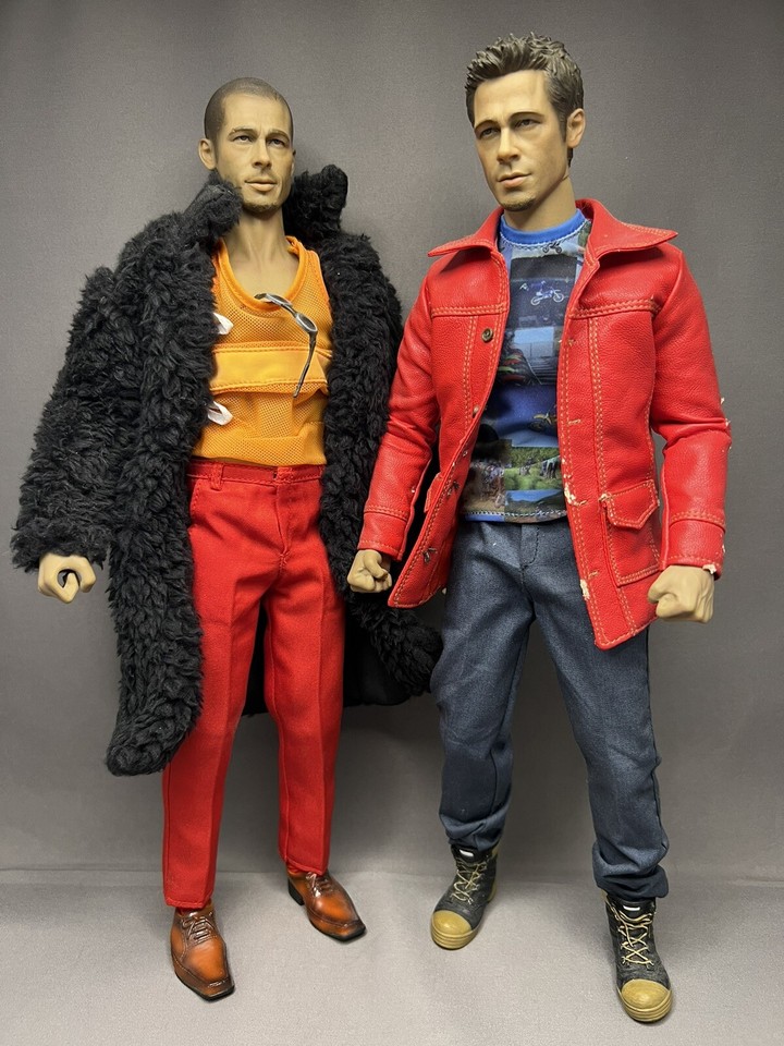 Craftone Fighter 1:6 Scale Figure Set Fight Club Tyler Durden Brad Pitt ...