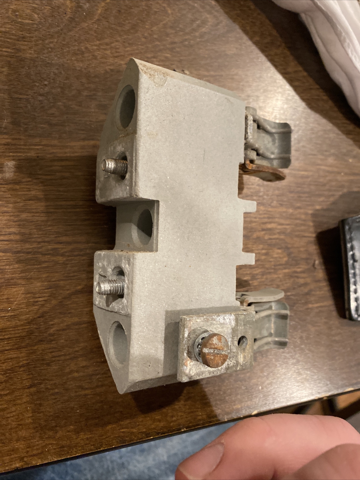 Obsolete Porcelain Anchor Meter Socket Repair Kit Block Free Shipping ...