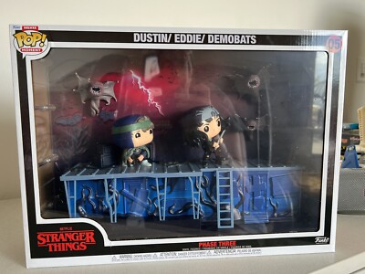 Funko Pop! Stranger Things "PHASE THREE" Dustin, Eddie, Demobats #05 | eBay